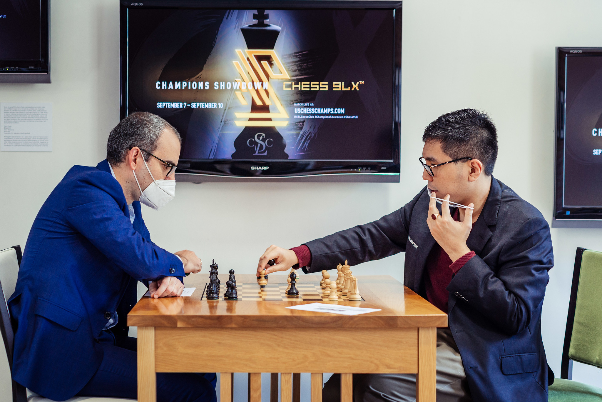 Leinier Dominguez Wins the 2021 Champions Showdown: Chess 9LX Tournament - U.S. Chess Champs