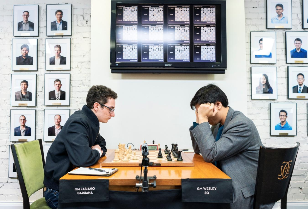 Dominguez catches Nakamura at the top, Yu continues to fly - U.S. Chess Champs